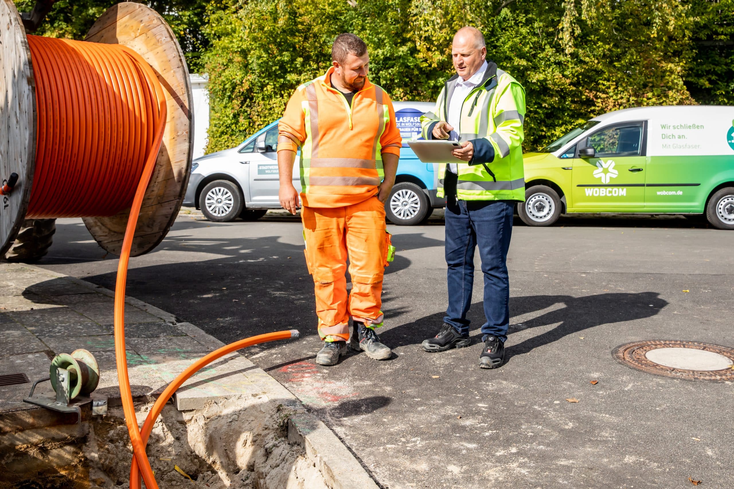 Fristverlängerung für Glasfaserabschlüsse in Groß Sisbeck - WOBCOM Privatkunden