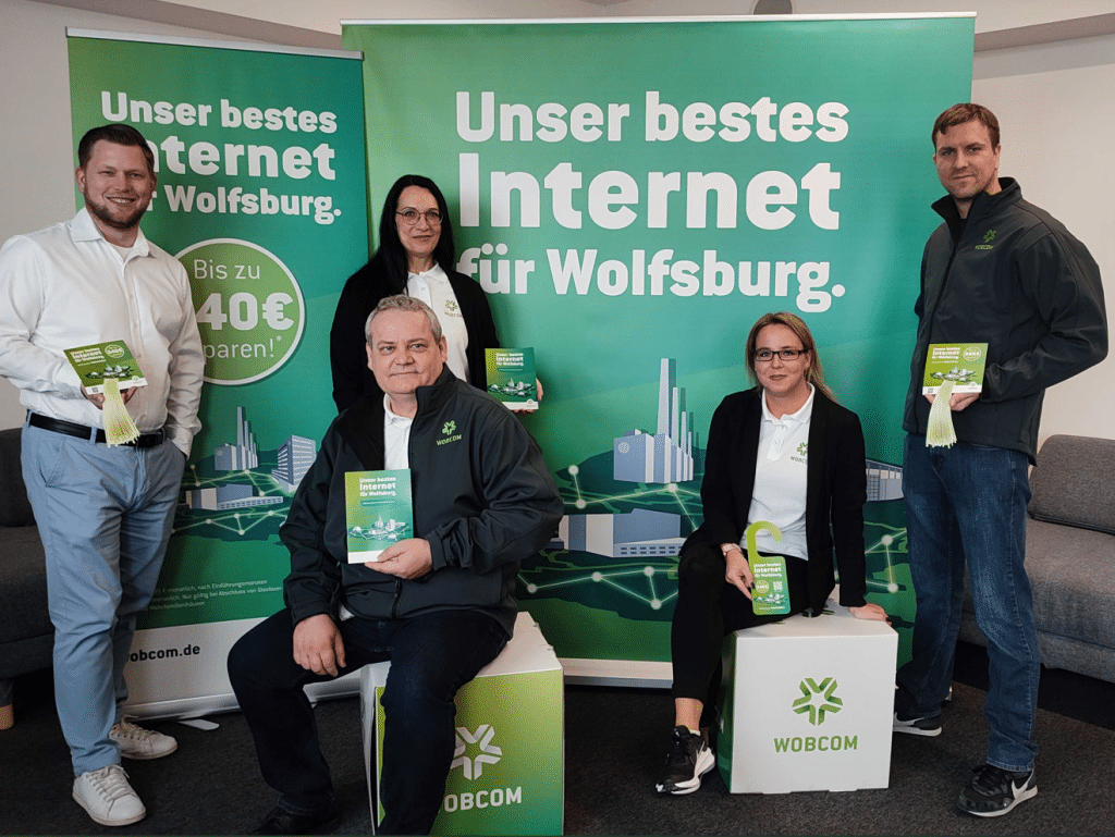 WOBCOM Glasfaser Aktion - Start: Tiergartenbreite - WOBCOM Privatkunden