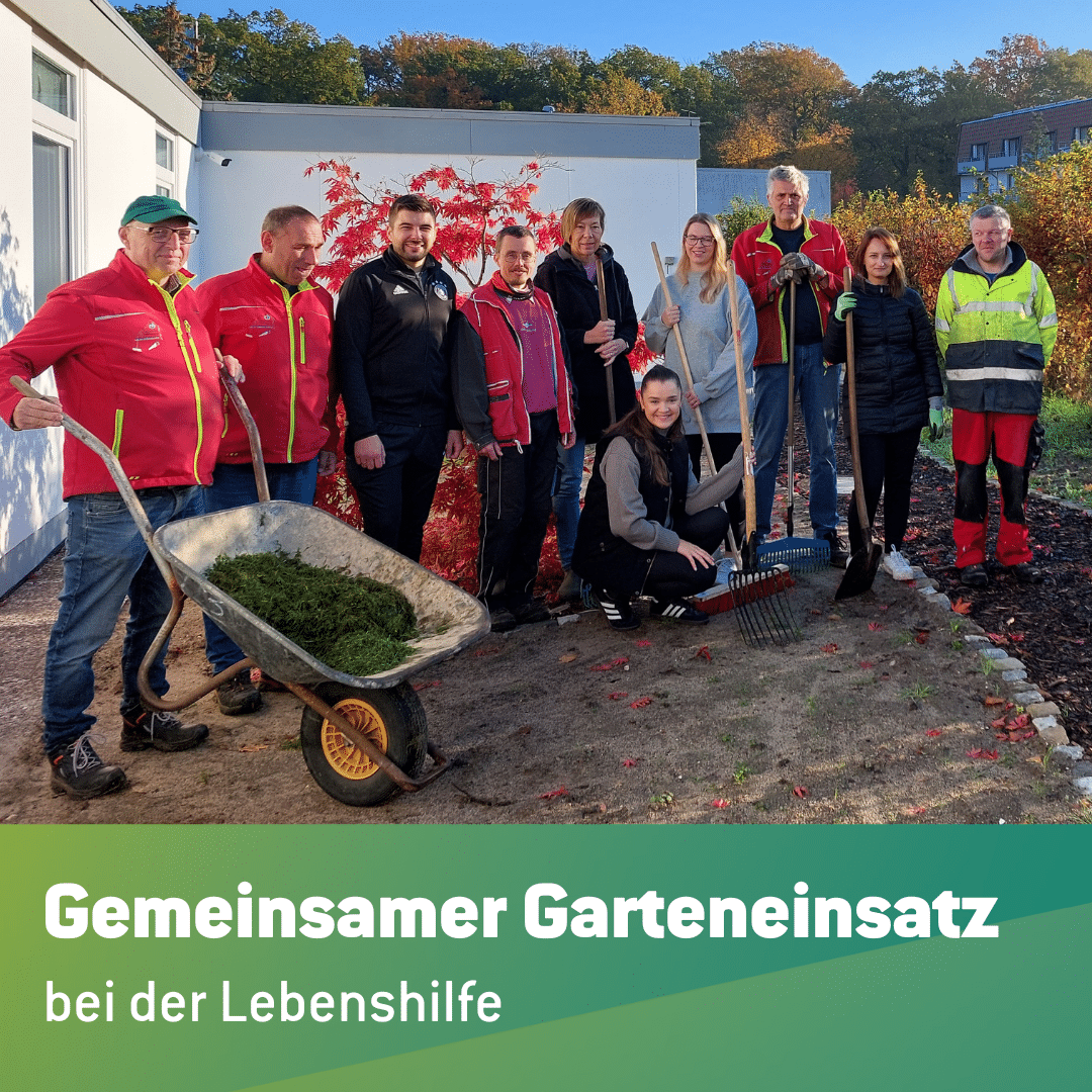 WOBCOM unterstützt Lebenshilfe beim Gartenprojekt - WOBCOM Privatkunden